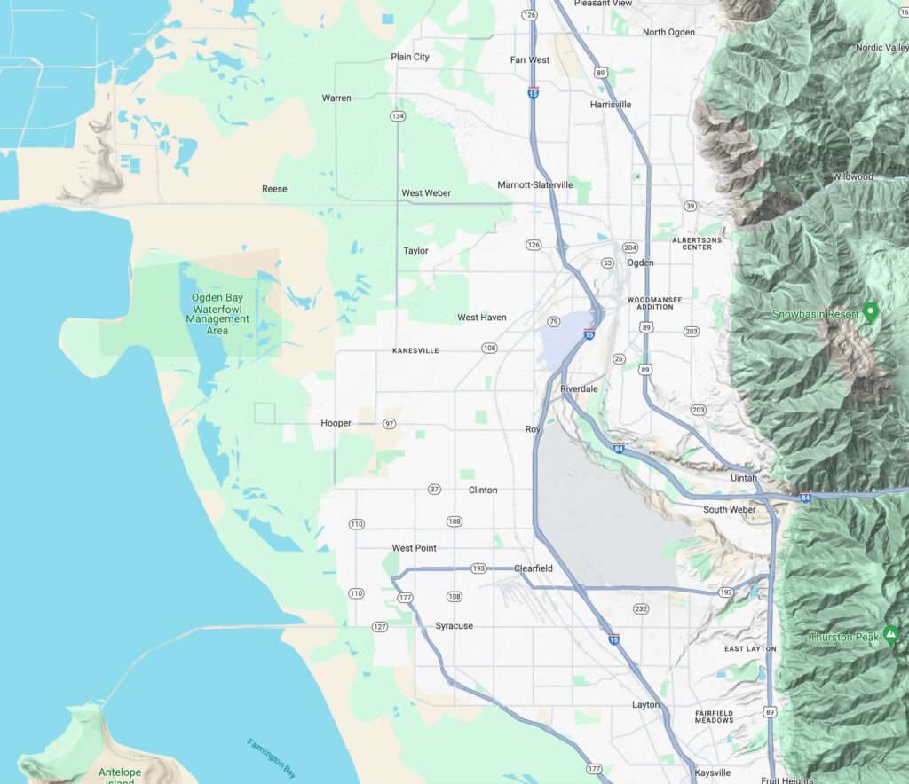 Current Project Map | All Woods Tree Service